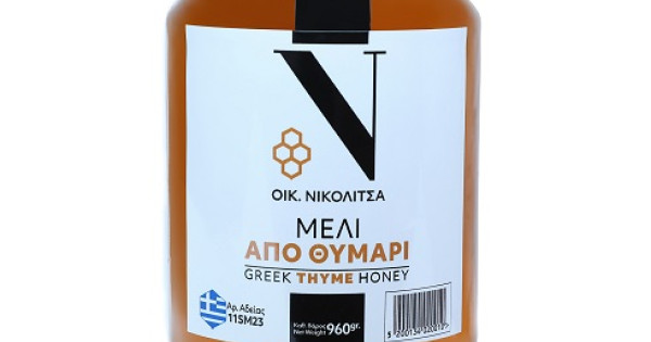 ΜΕΛΙ ΘΥΜΑΡΙΣΙΟ ΕΛΛΗΝΙΚΟ Νικολίτσας 960g