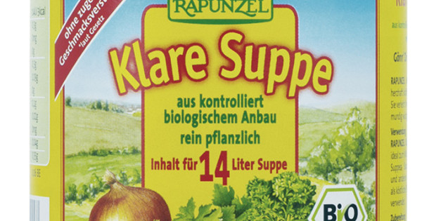 Ζωμός Λαχανικών (βάζο) 250g Rapunzel ΒΙΟ